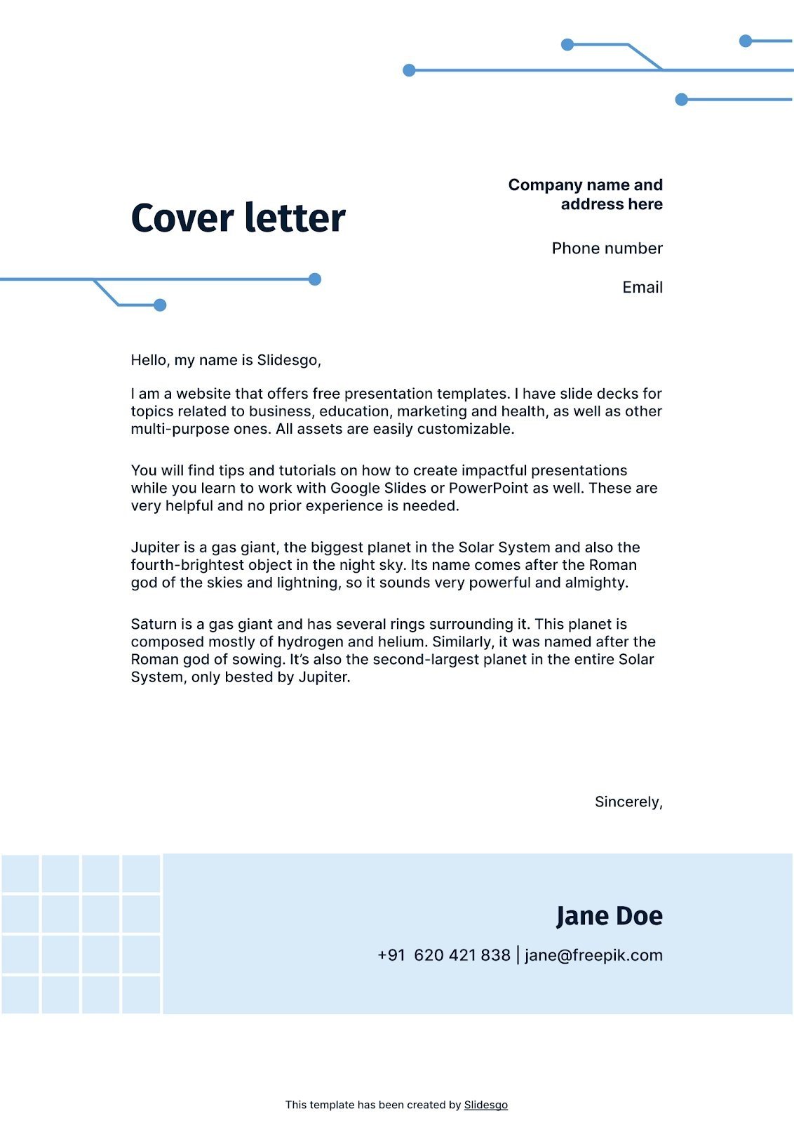 Control Systems Engineer Resume Presentation