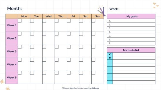 Cute Stationery Characters Personal Organizer