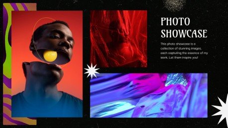 Presentación Portafolio de estilo delirante