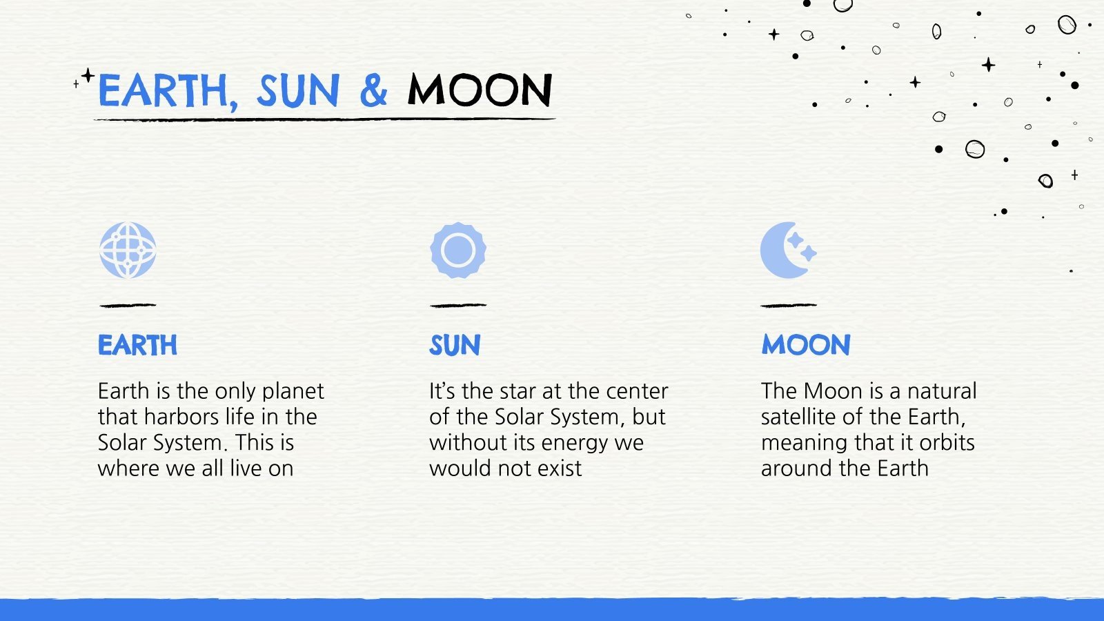 Conheça o universo: Aula de astronomia | Google Slides