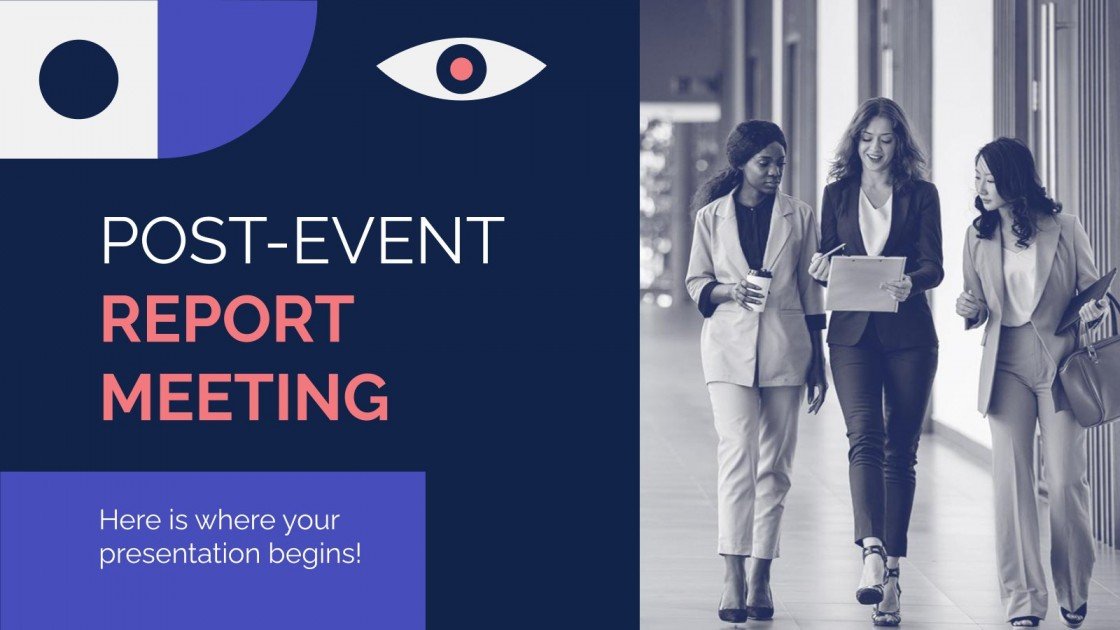 Post-Event Report Meeting | Google Slides & PowerPoint template