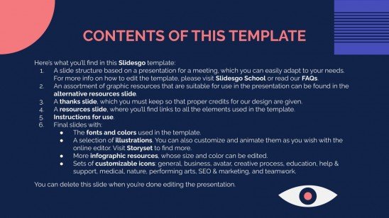 Post-Event Report Meeting | Google Slides & PowerPoint template