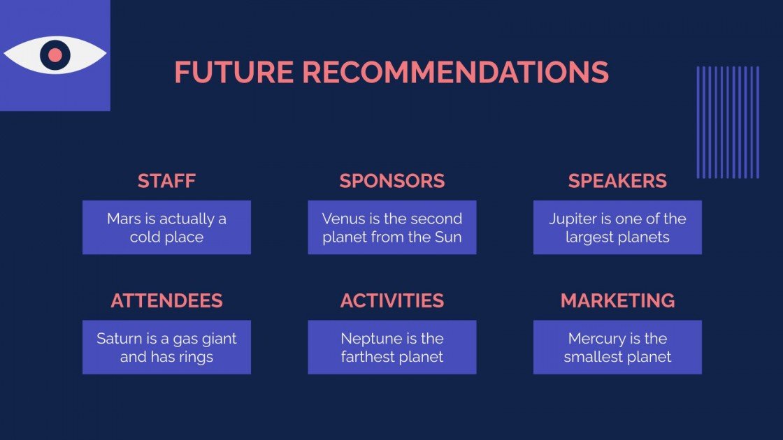 Post-Event Report Meeting | Google Slides & PowerPoint template