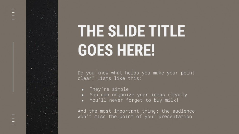Dark Galaxy Google Slides Theme and PowerPoint Template