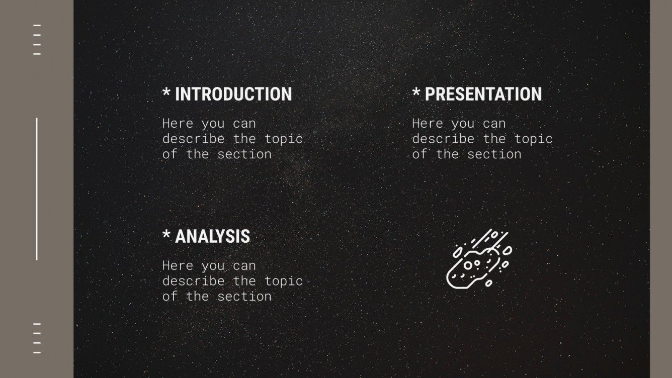 Dark Galaxy Google Slides Theme and PowerPoint Template