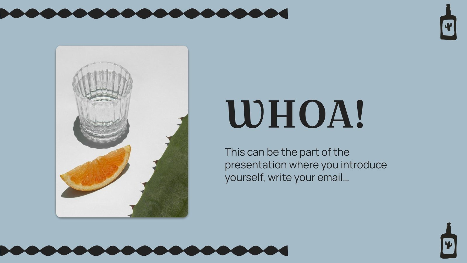 Tequila Presentation