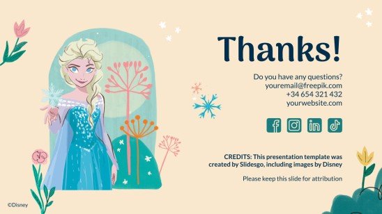 Presentación "Frozen"