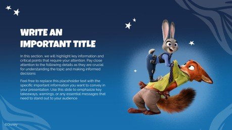 Zootopia Presentation