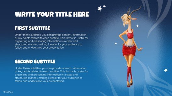 Zootopia Presentation