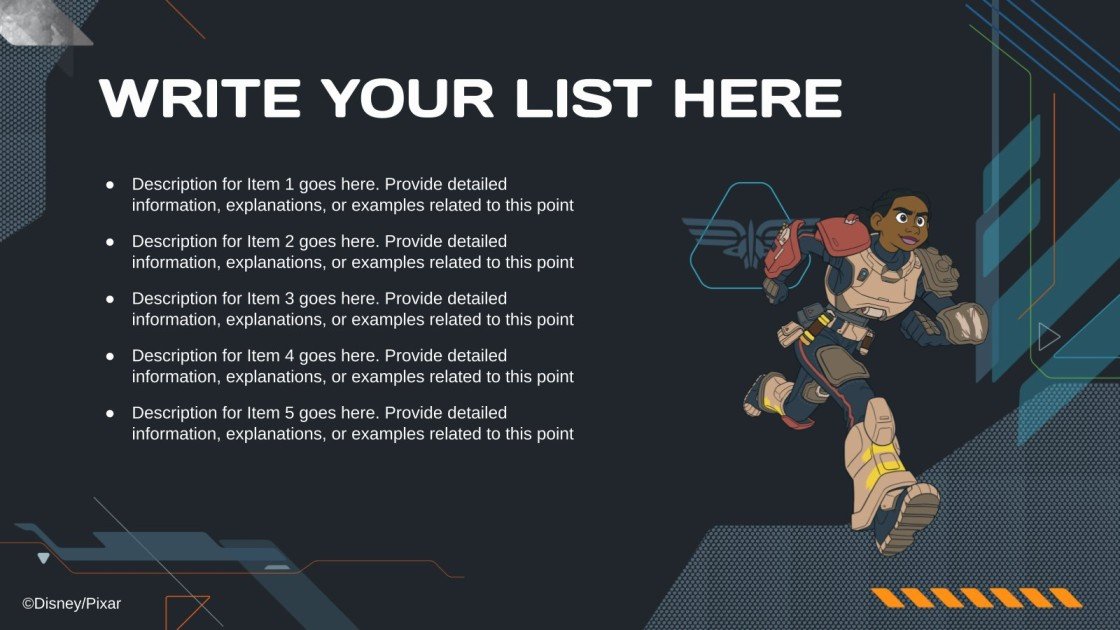 Buzz Lightyear Presentation