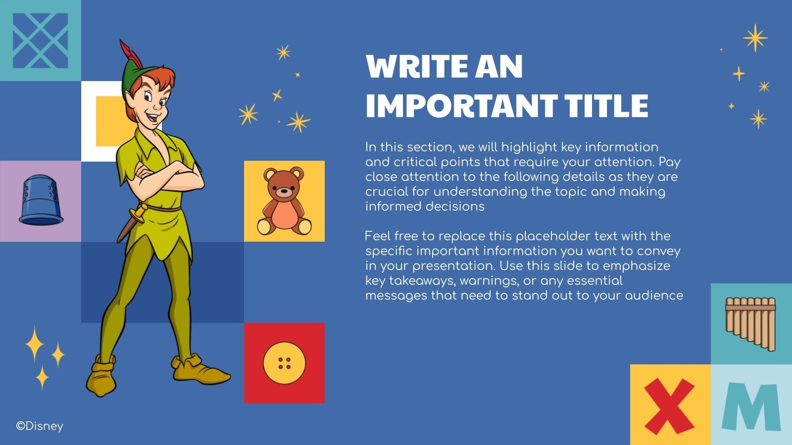 Peter Pan Presentation