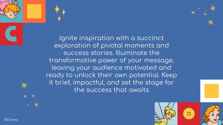 Peter Pan Presentation