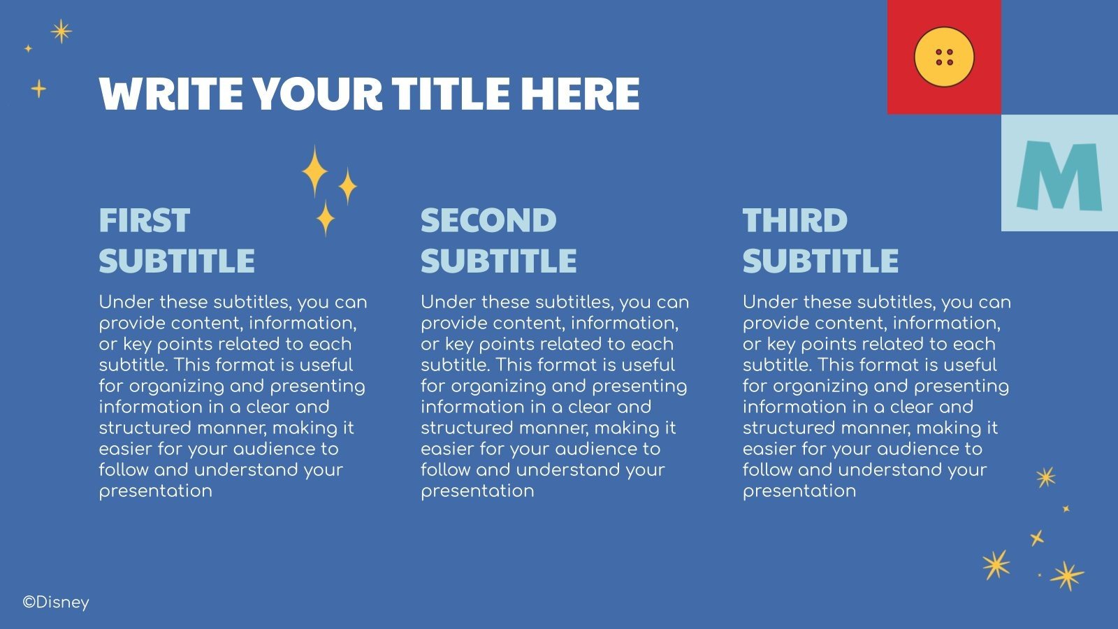 Peter Pan Presentation