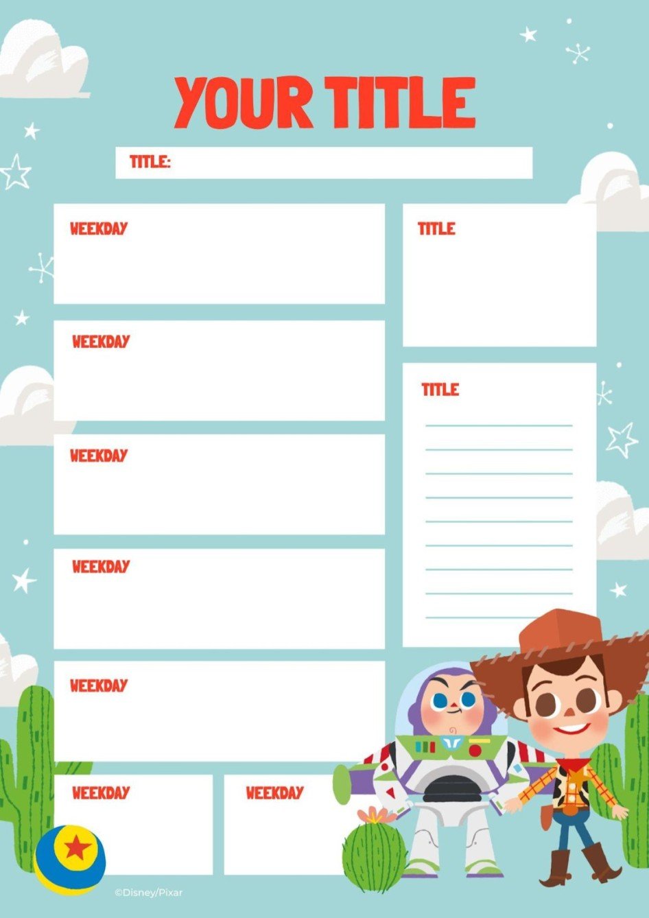 Toy Story PowerPoint & Google Slides templates