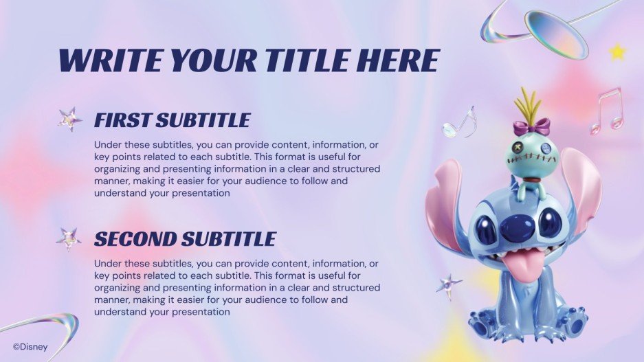 Lilo & Stitch Presentation