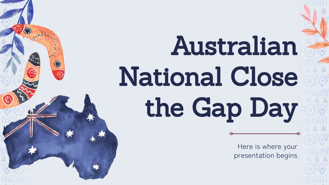 Australischer National Close the Gap Day Präsentation