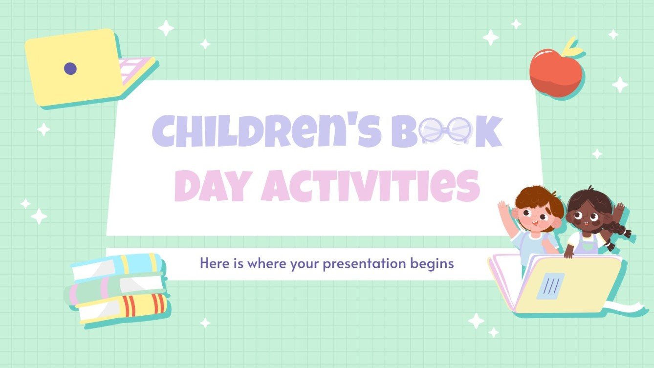 Children's Book Day Activities | Google Slides & PPT