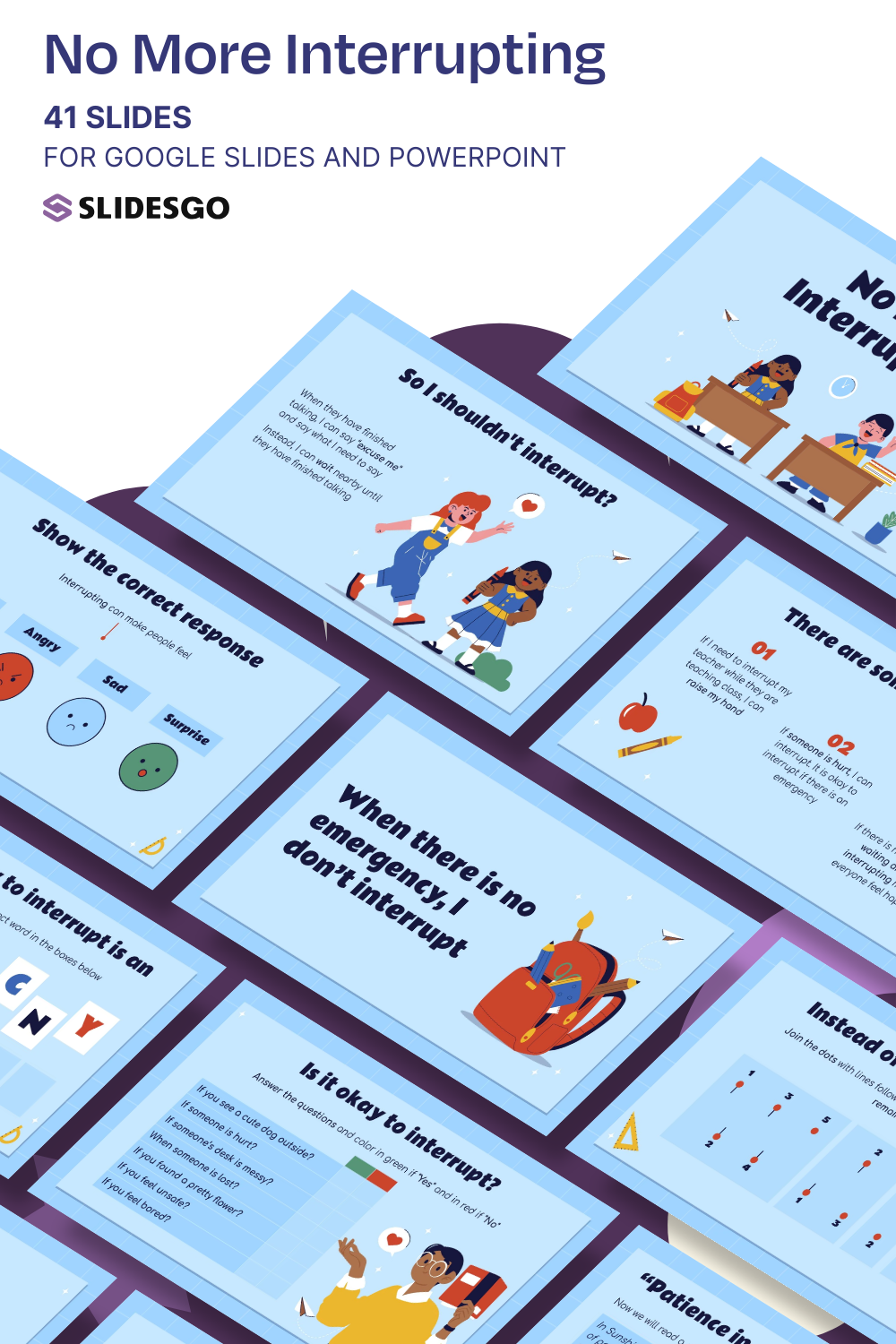 No More Interrupting Presentation