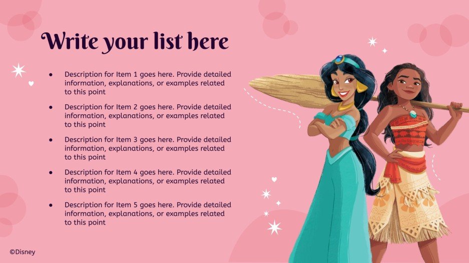 Disney Princess Presentation