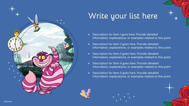 Alice in Wonderland Presentation