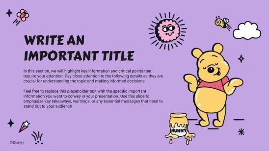 Winnie the Pooh Presentation