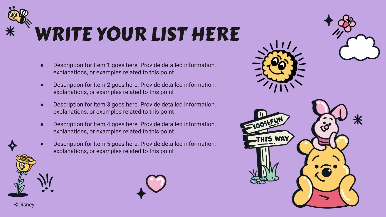 Winnie the Pooh Presentation