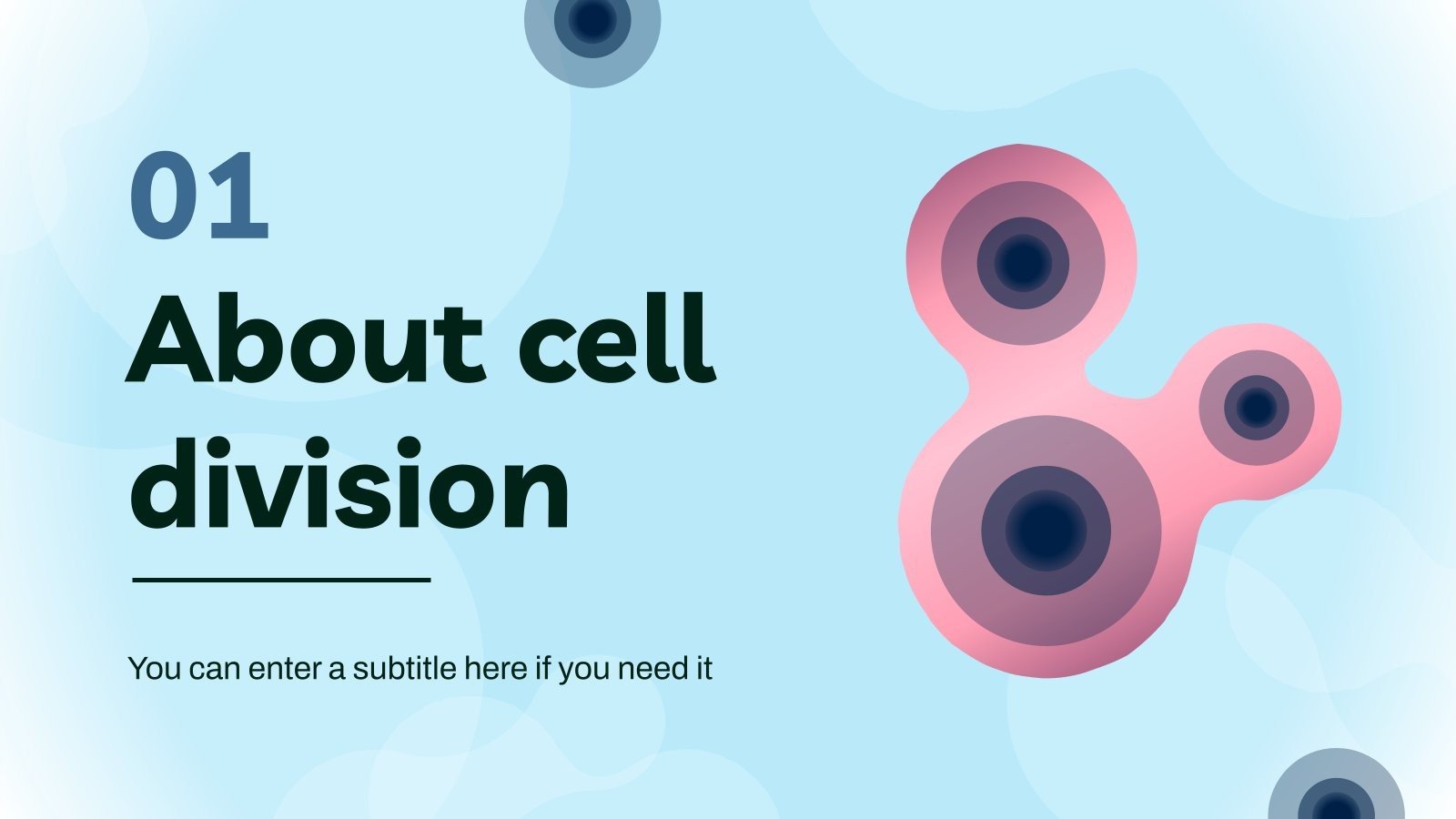 Biology Subject for High School: Cell Division Presentation