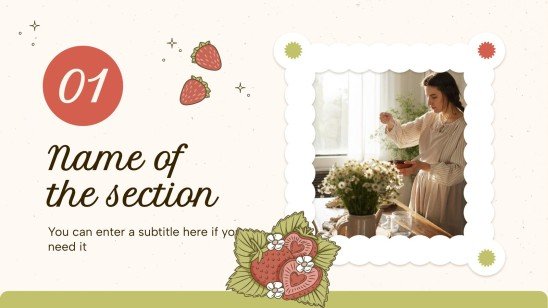 Cottagecore Aesthetic Design Inspiration Presentation