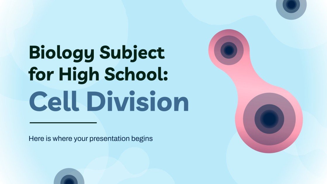 Free Google Slides & PowerPoint templates about cells