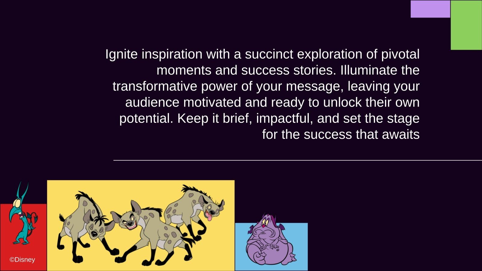 Disney Villains Presentation