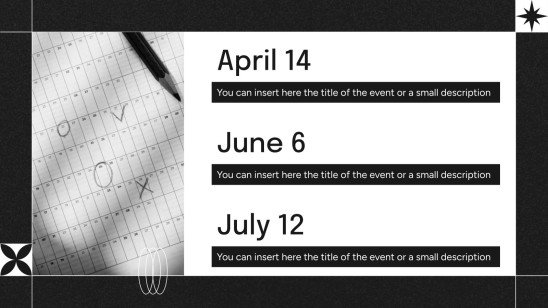 Black & White Modern Newsletter Presentation