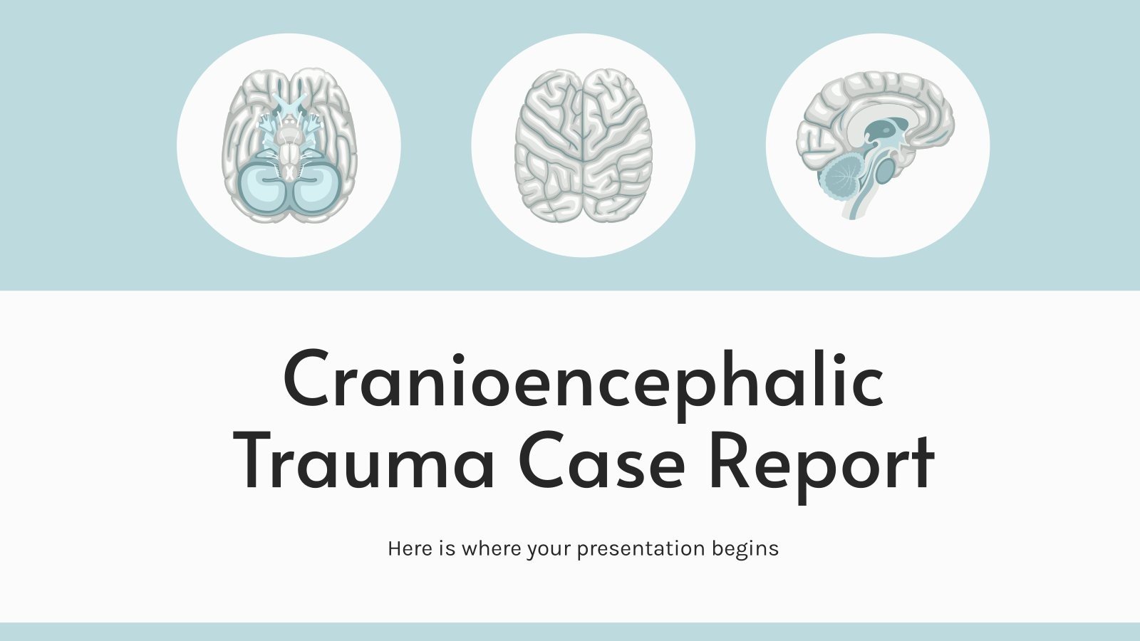 Free Case Report Google Slides and PowerPoint templates