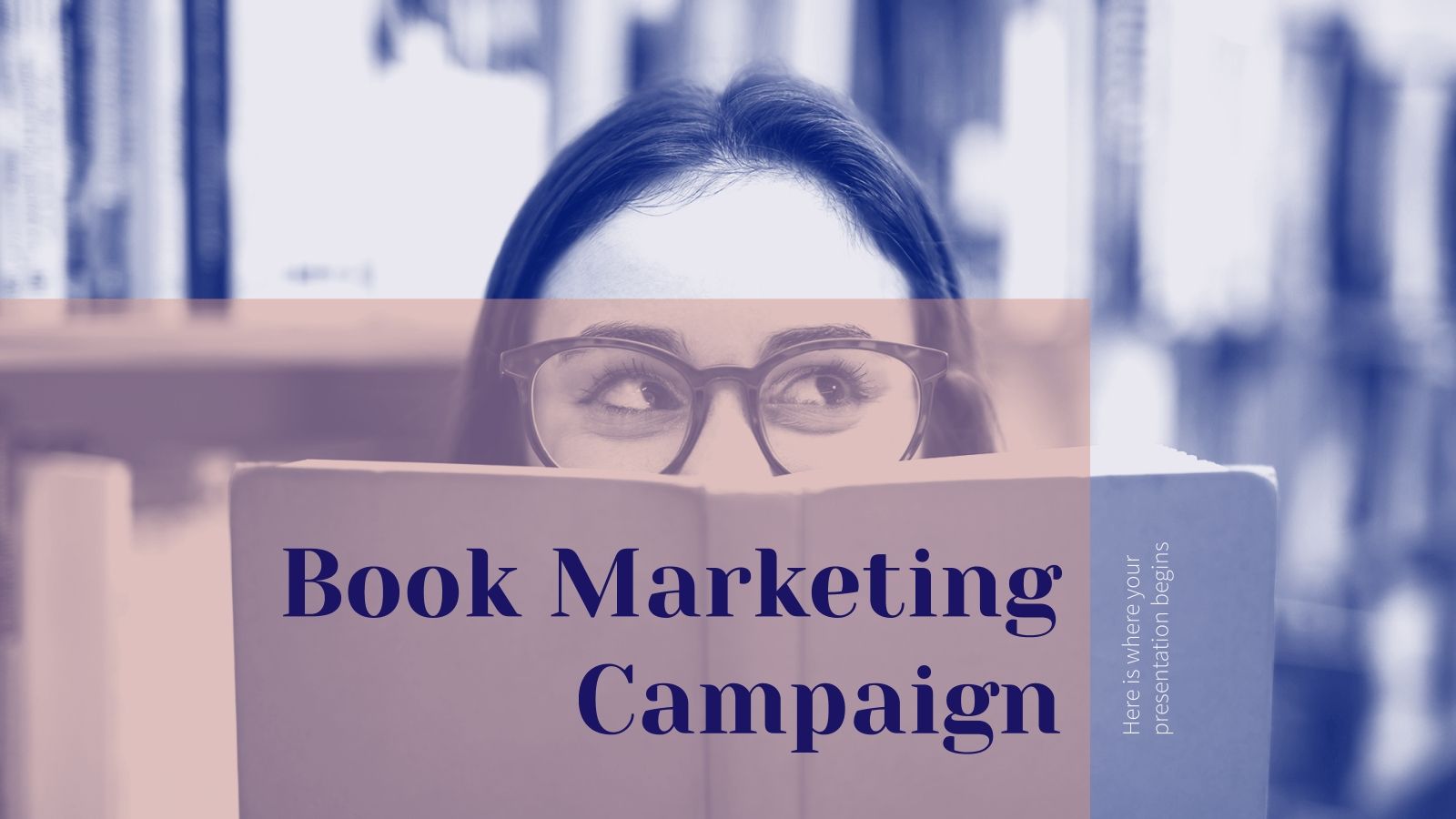 Book Marketing Campaign Google Slides and PPT Template