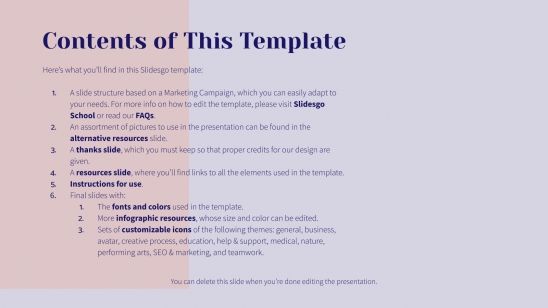 Book Marketing Campaign Google Slides and PPT Template