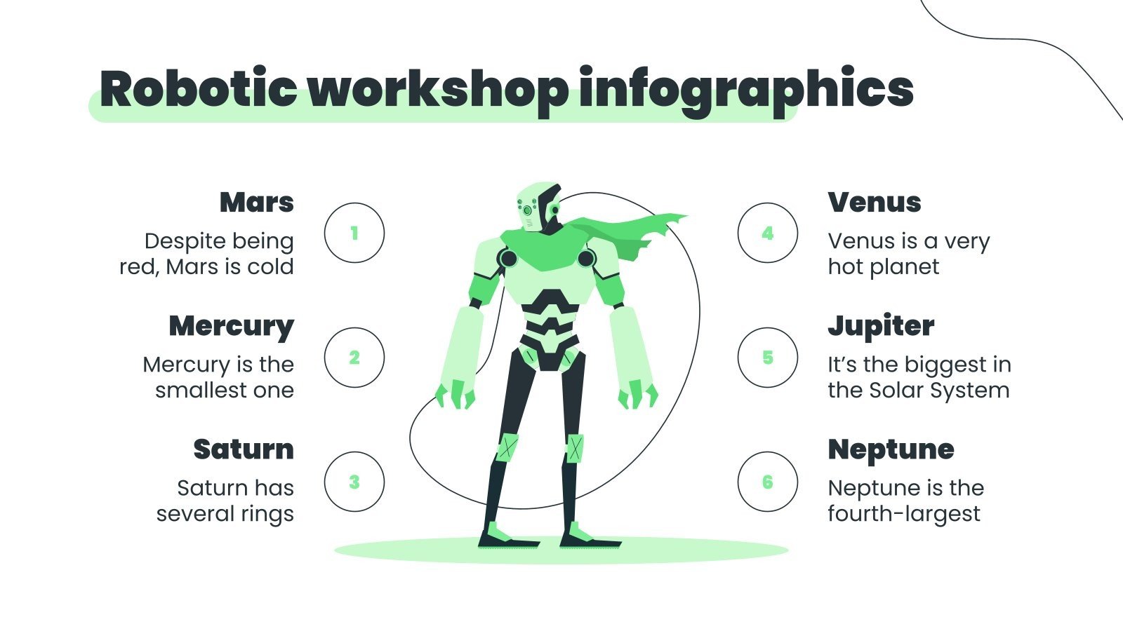 Robotic Workshop Infographics