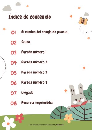 The Easter Bunny: Activity Trail Game Presentation