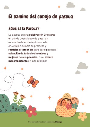 The Easter Bunny: Activity Trail Game Presentation