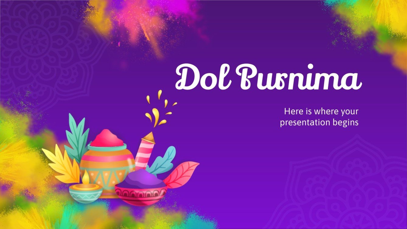 Kostenlose Vorlagen für Google Slides und PPT über Indien