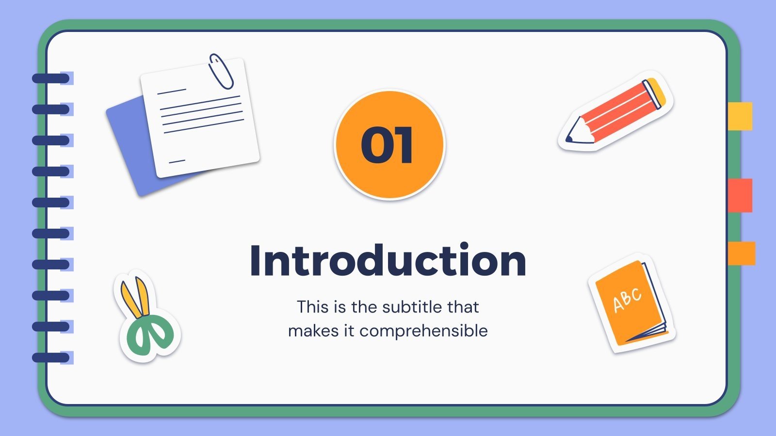 Report Card for Elementary School Presentation