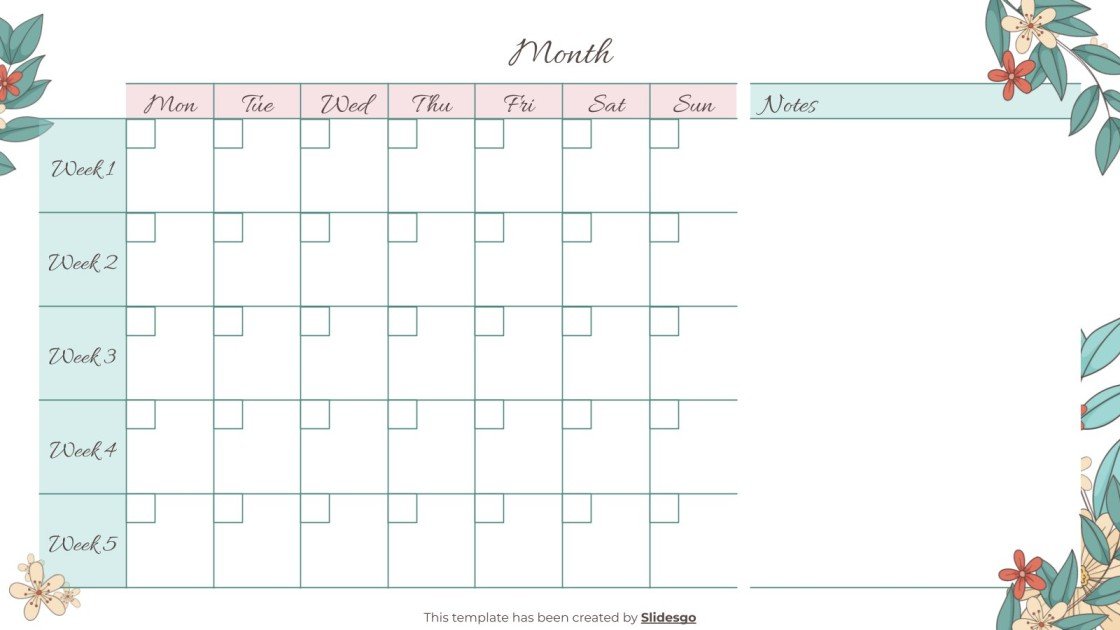 April Planner Presentation