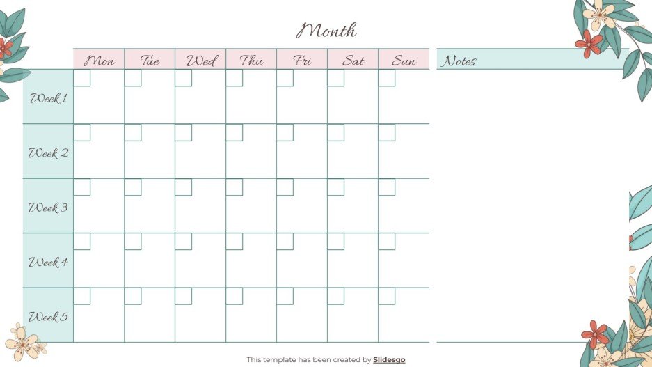 April Planner Presentation