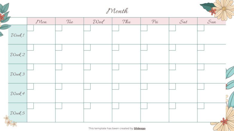 April Planner Presentation