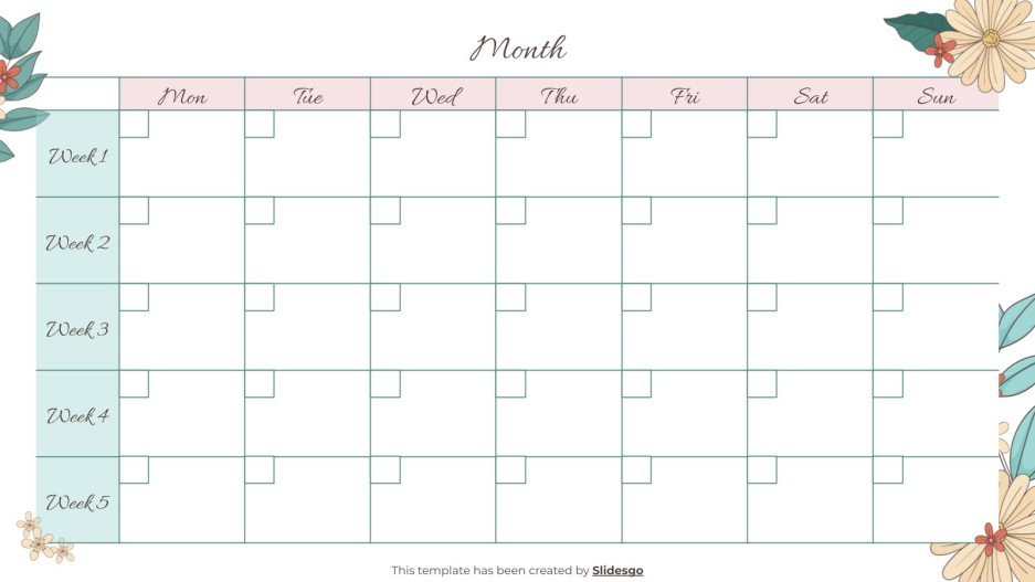 April Planner Presentation