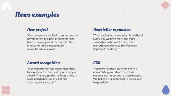 Spring Cleaning Newsletter Presentation