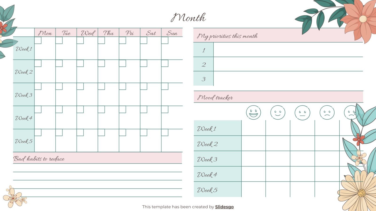 April Planner Presentation