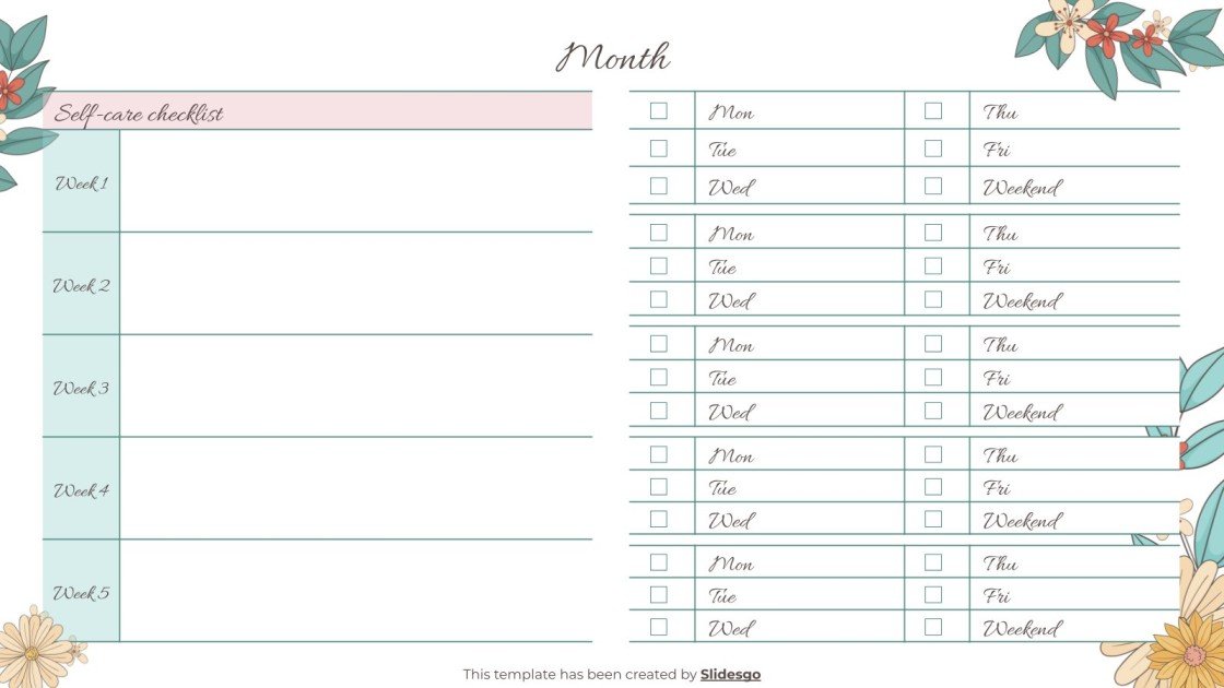 April Planner Presentation