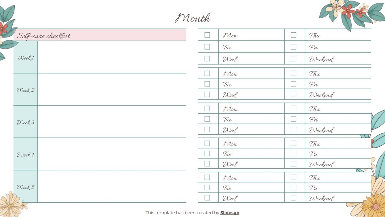 April Planner Presentation