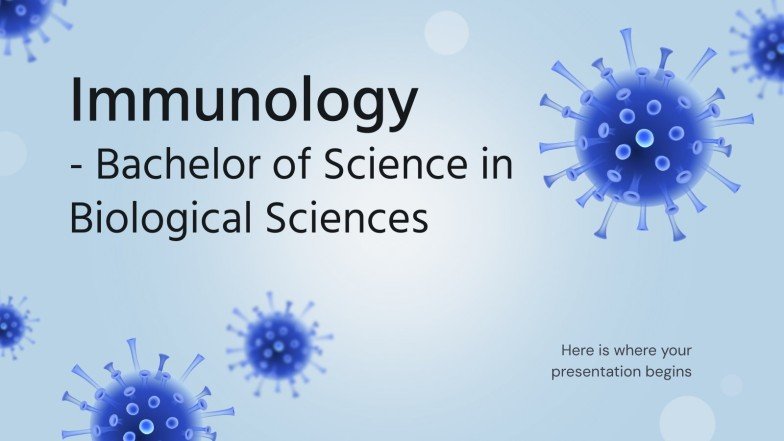 Immunology - Bachelor of Science in Biological Sciences