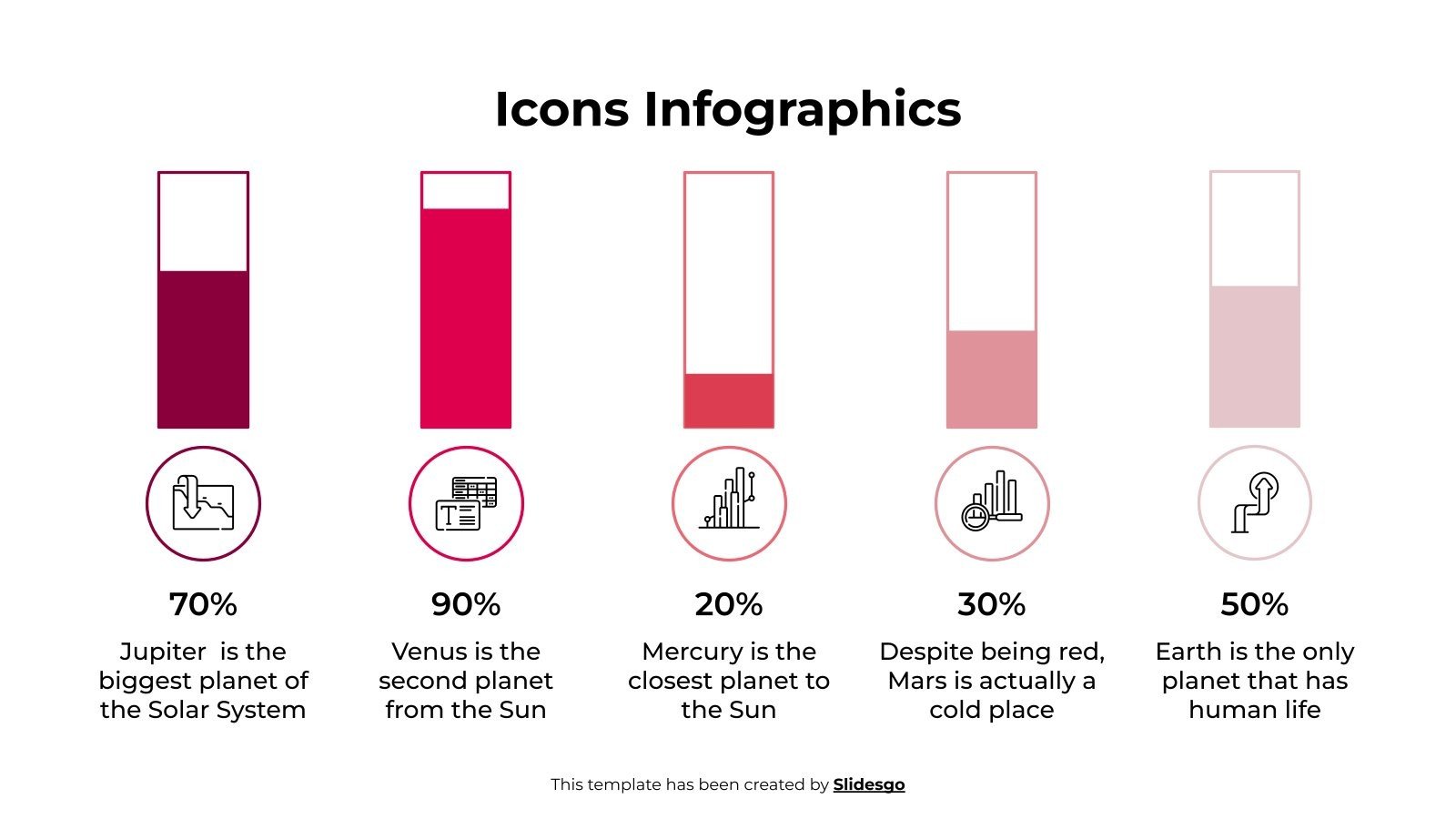 Infografías de iconos