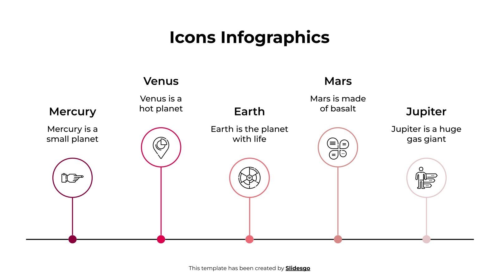 Infografías de iconos